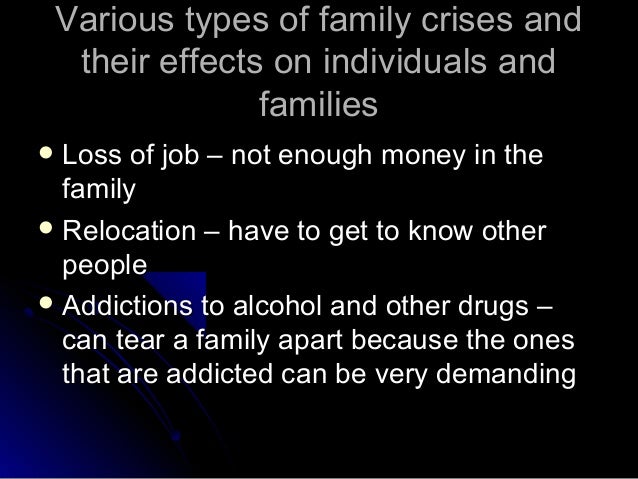 Chapter 17 dealing with crises