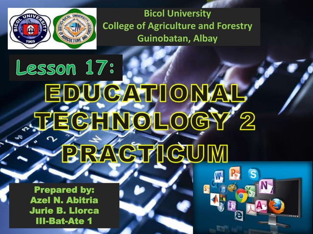 Lesson 17 Practicum | PPT