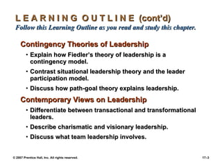 Chapter 17 Intro To Controlling Ppt17 | PPT