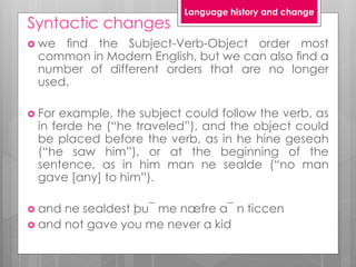 Chapter 17 language history and change | PPTX