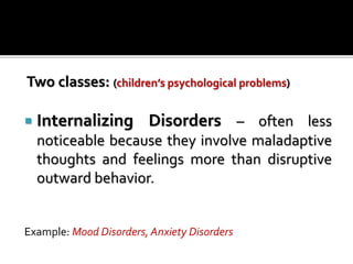 Clinical Child and Adolescent Psychology | PPTX