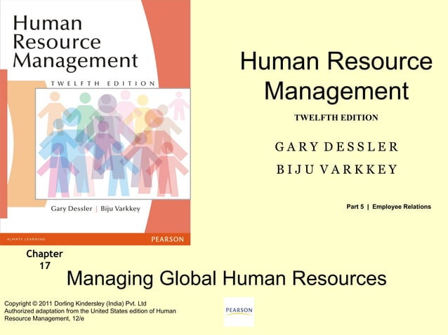 chapter 17(Managing Global Human Resources).ppt
