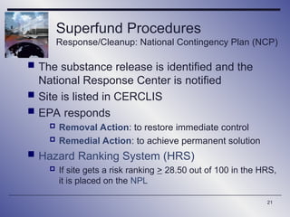 Chapter 17 Managing Hazardous Solid waste n waste site.ppt