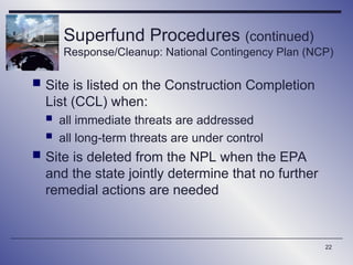 Chapter 17 Managing Hazardous Solid waste n waste site.ppt