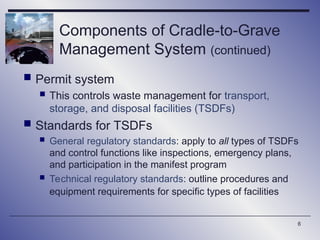 Chapter 17 Managing Hazardous Solid waste n waste site.ppt