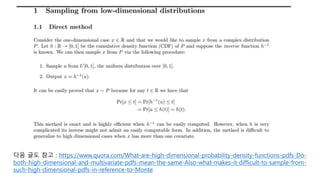 Chapter 17 monte carlo methods | PPTX