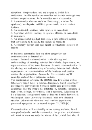 Chapter 17Negative News and Crisis CommunicationYou don’t hear | PDF