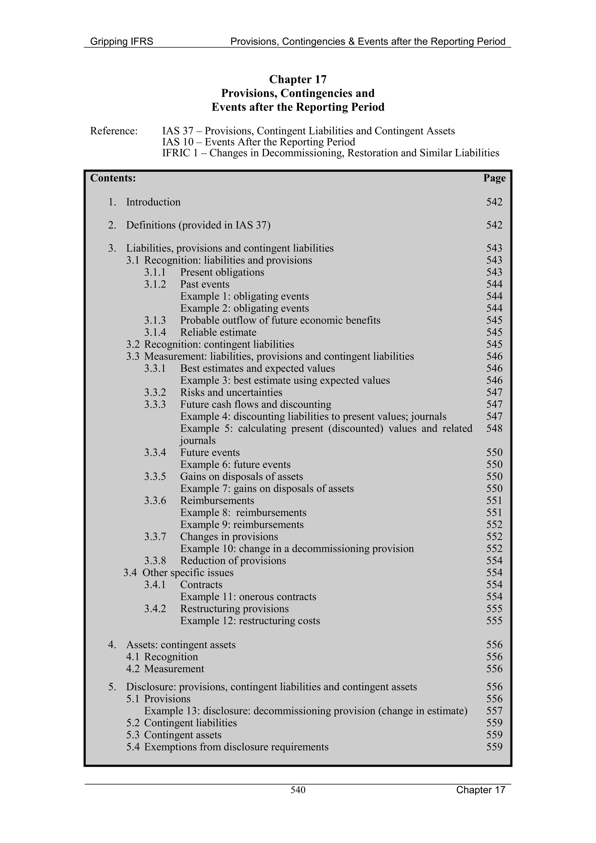 Chapter17 provisionsandpostbalancesheetevents2008 | PDF