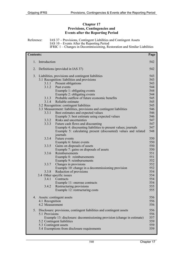 Chapter17 provisionsandpostbalancesheetevents2008 | PDF