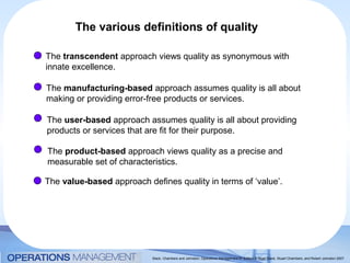 Chapter17 quality | PPT