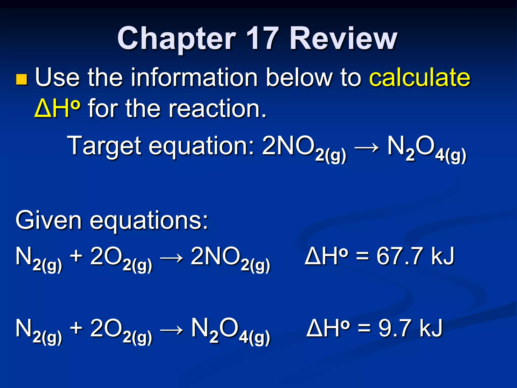 Chapter 17 review | PPT