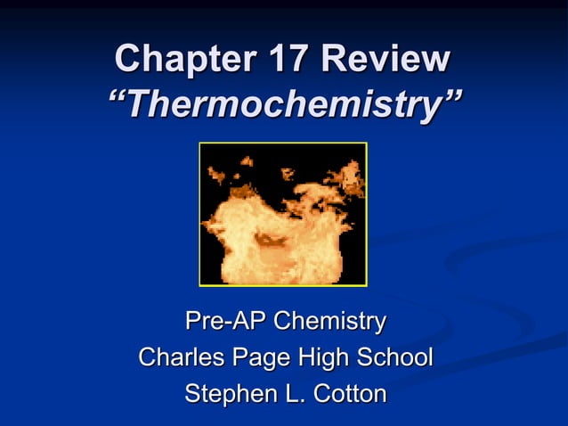 Chapter 17 review | PPT