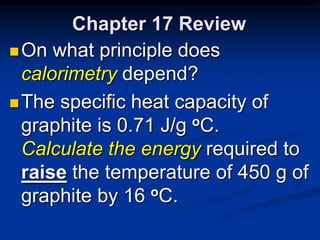 Chapter 17 review | PPTX