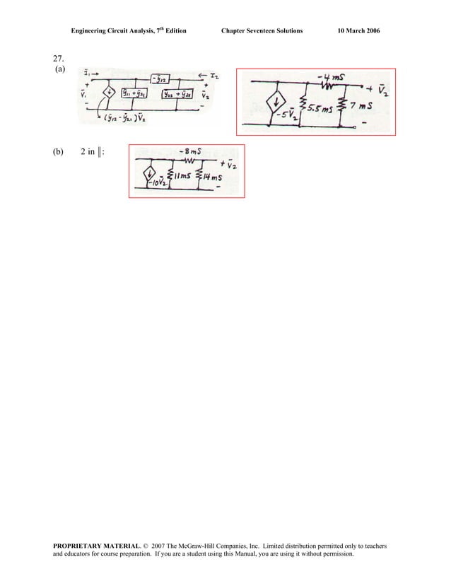 Chapter 17 solutions_to_exercises(engineering circuit analysis 7th) | PDF | Computer Networking ...