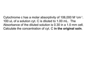 Chapter 17 spectroscopy | PPT