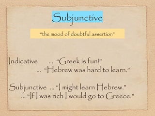 Chapter 17 subjunctive | PPT