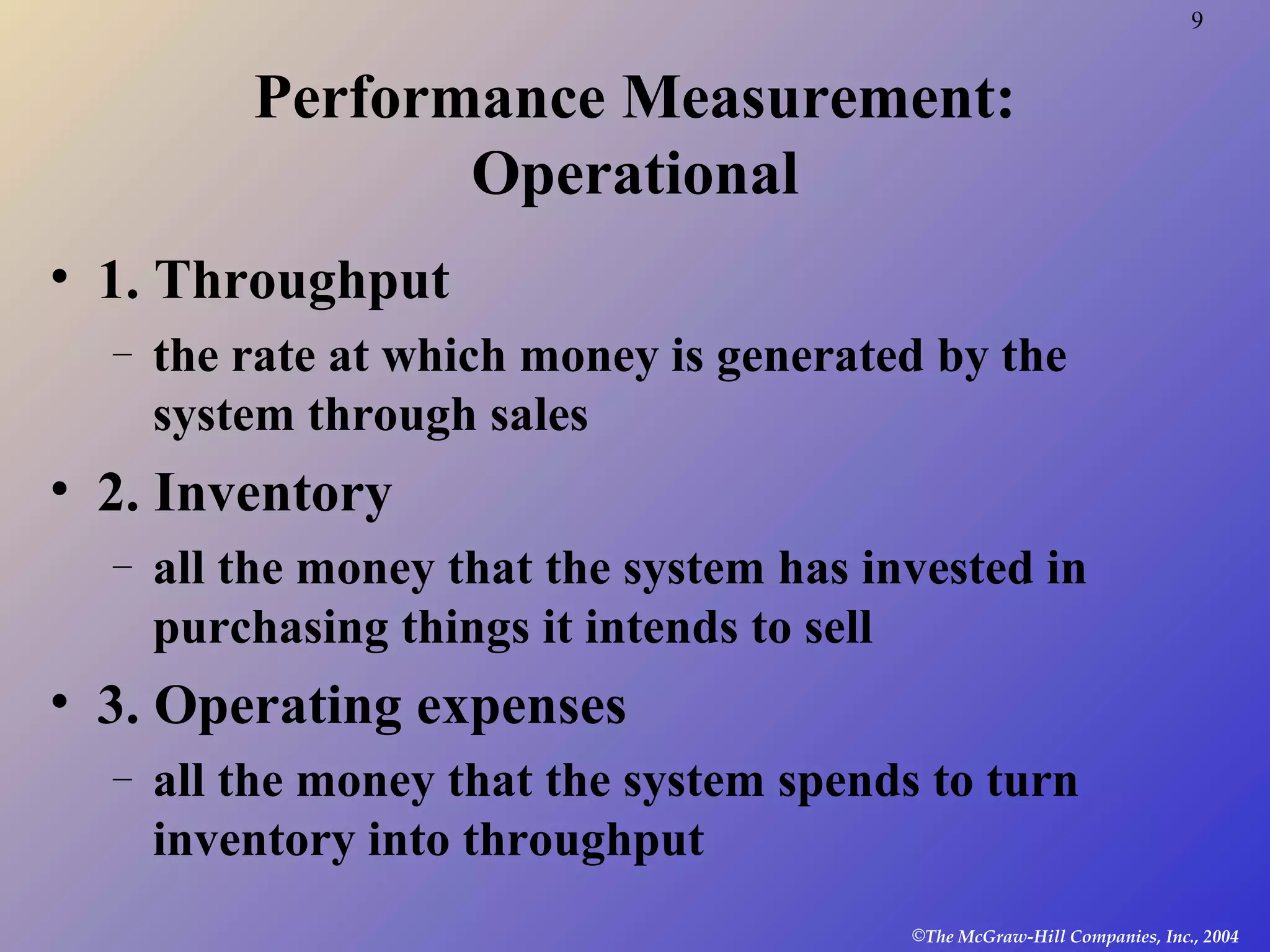 synchronous manufacturing and the theory of constraints | PPT
