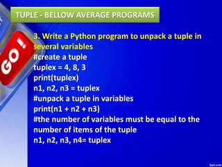 Chapter 17 Tuples | PPT