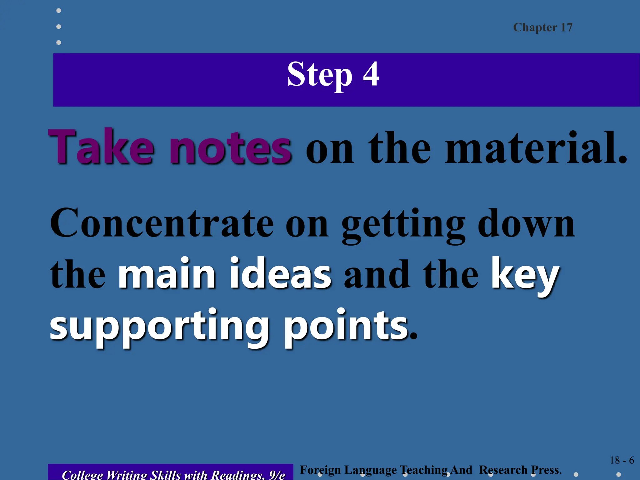 Chapter 17 Writing a Summary.ppt