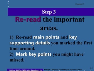 Chapter 17 Writing a Summary.ppt