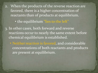 Chapter 18.1 : The Nature of Chemical Equilibrium | PPTX