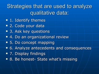 Emil Pulido on Qualitative Research: Analyzing Qualitative Data | PPT