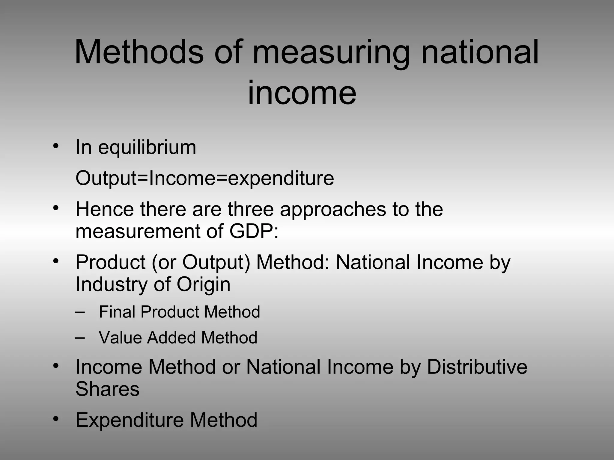 National Income | PPT
