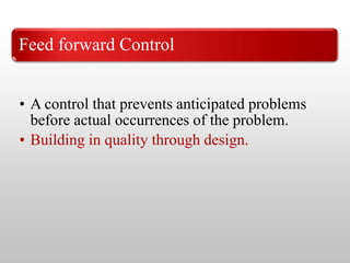 Foundation of Control | PPT