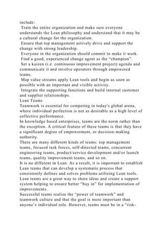 Chapter 18. Lean and Agile Supply Chain & LogisticsIt is the goa.docx