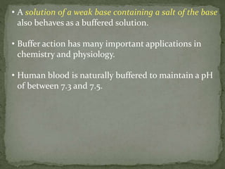 Chapter 18.3 : Equilibria of Acids, Bases, and Salts | PPTX