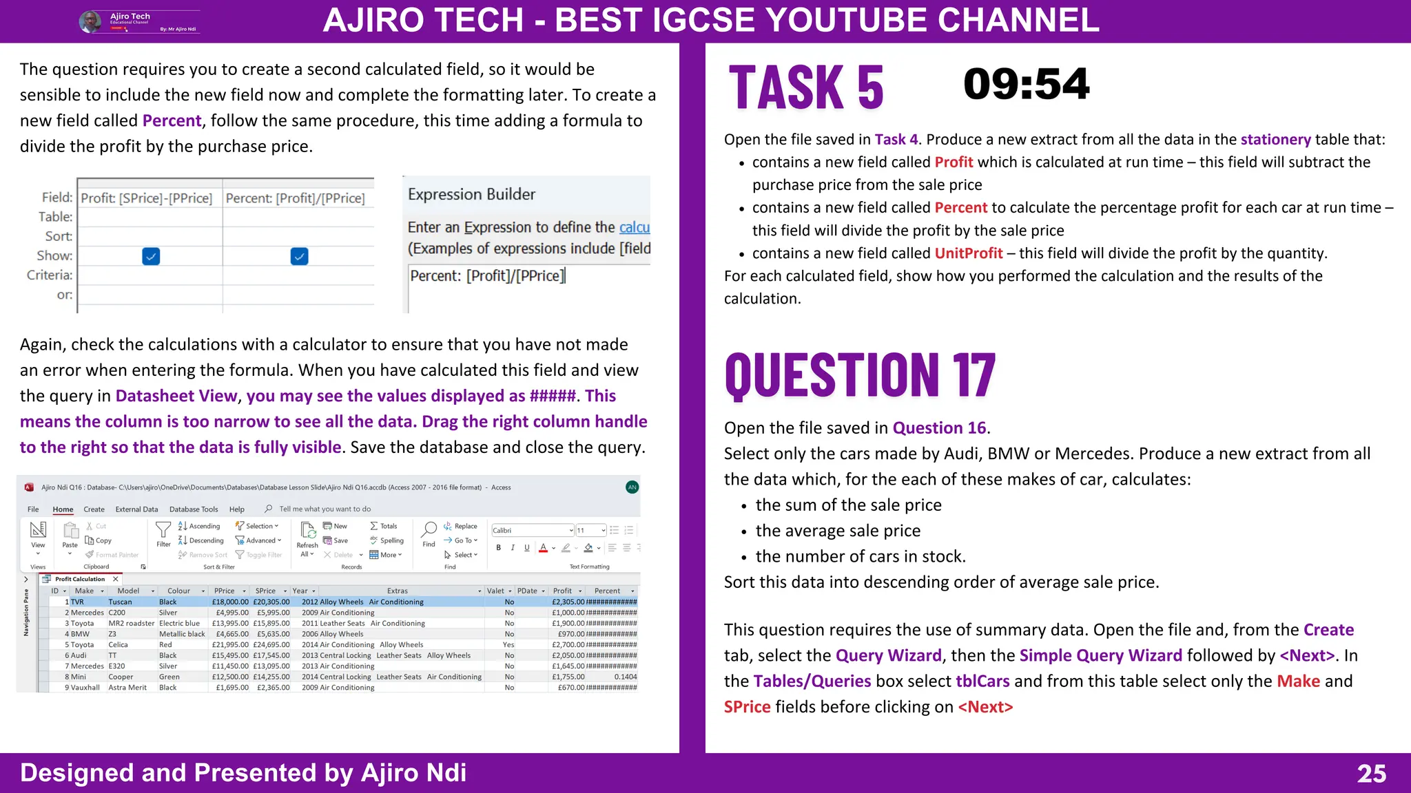 Igcse Ict 0417 0983 Databases Ajiro Tech Pdf