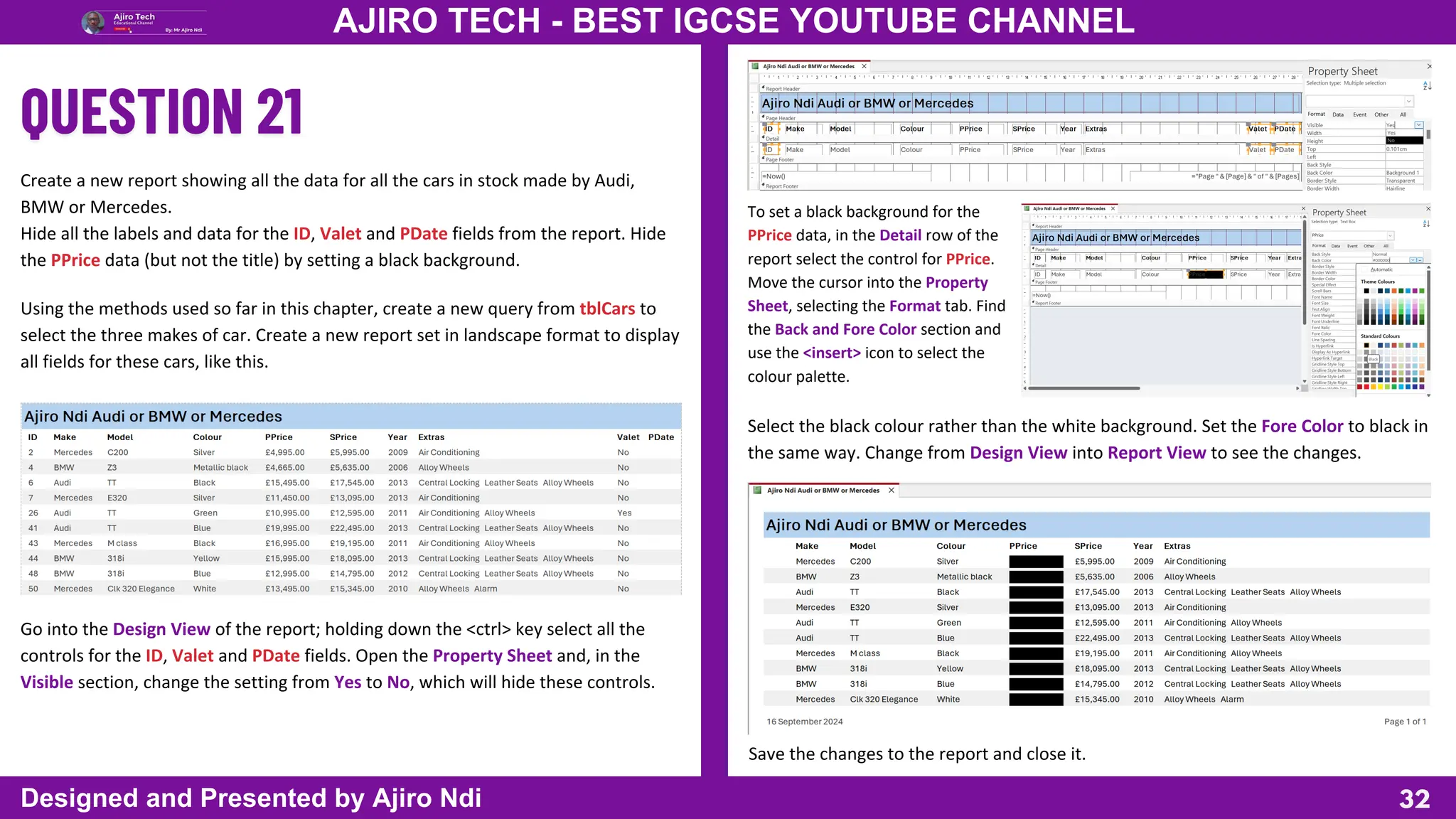 Igcse Ict 0417 0983 Databases Ajiro Tech Pdf