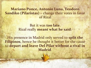 Chapter 18 disappointments in madrid- rizals life works and writings of ...