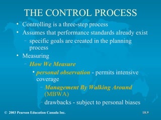 Chapter 18 Foundations Of Control | PPT
