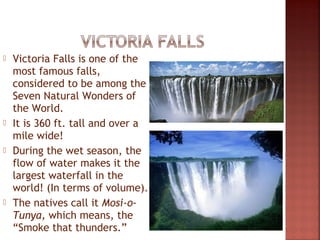 Chapter 18 geography of africa | PPT