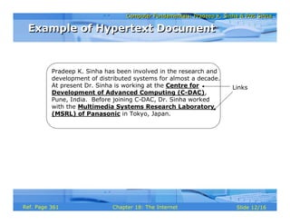 Chapter 18 internet | PPT