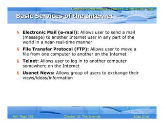 Chapter 18 internet | PPT