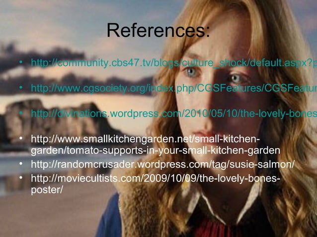 Chapter 18 Lovely Bones - Alice Sebold | PPT