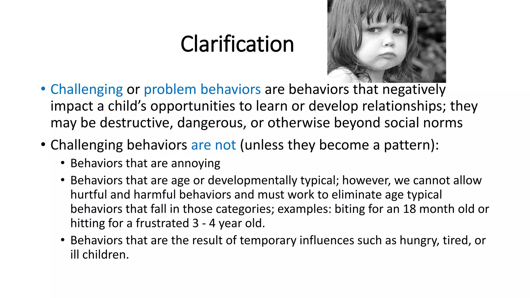 Chapter 18 managing challenging behaviors | PPTX