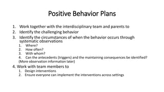 Chapter 18 managing challenging behaviors | PPTX