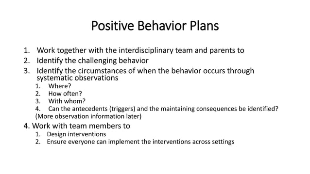 Chapter 18 managing challenging behaviors | PPTX