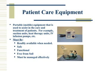 Chapter 18 patient care equipment management | PPT
