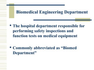 Chapter 18 patient care equipment management | PPT