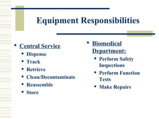 Chapter 18 patient care equipment management | PPT