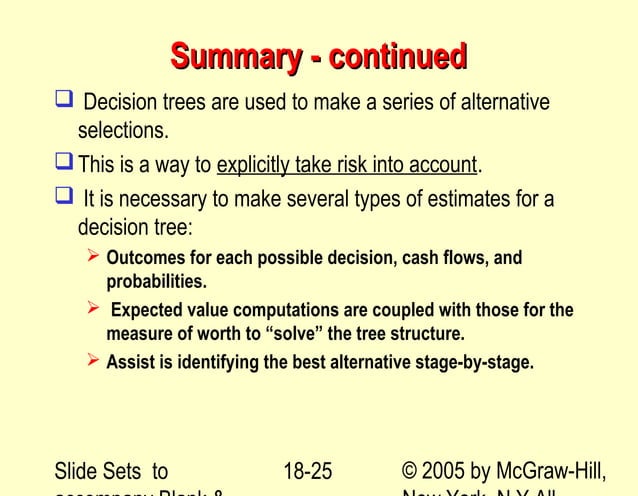 Chapter 18 sensitivity analysis | PPT