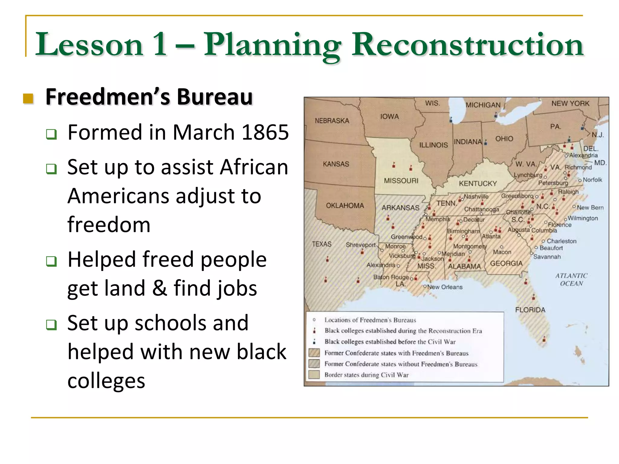 Chapter 18 the reconstruction era | PPTX