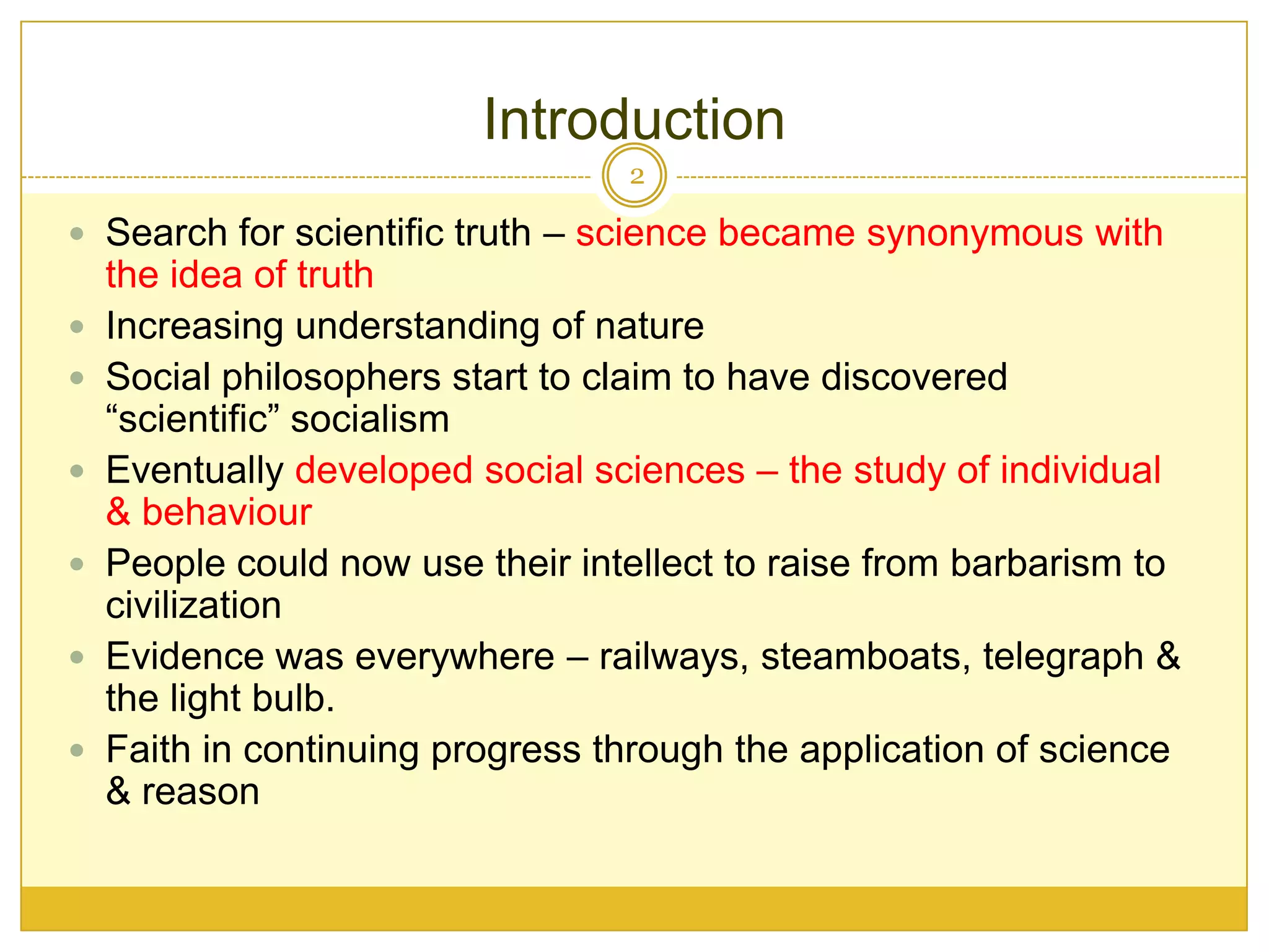 New Ideologies of the 19th Century | PPTX