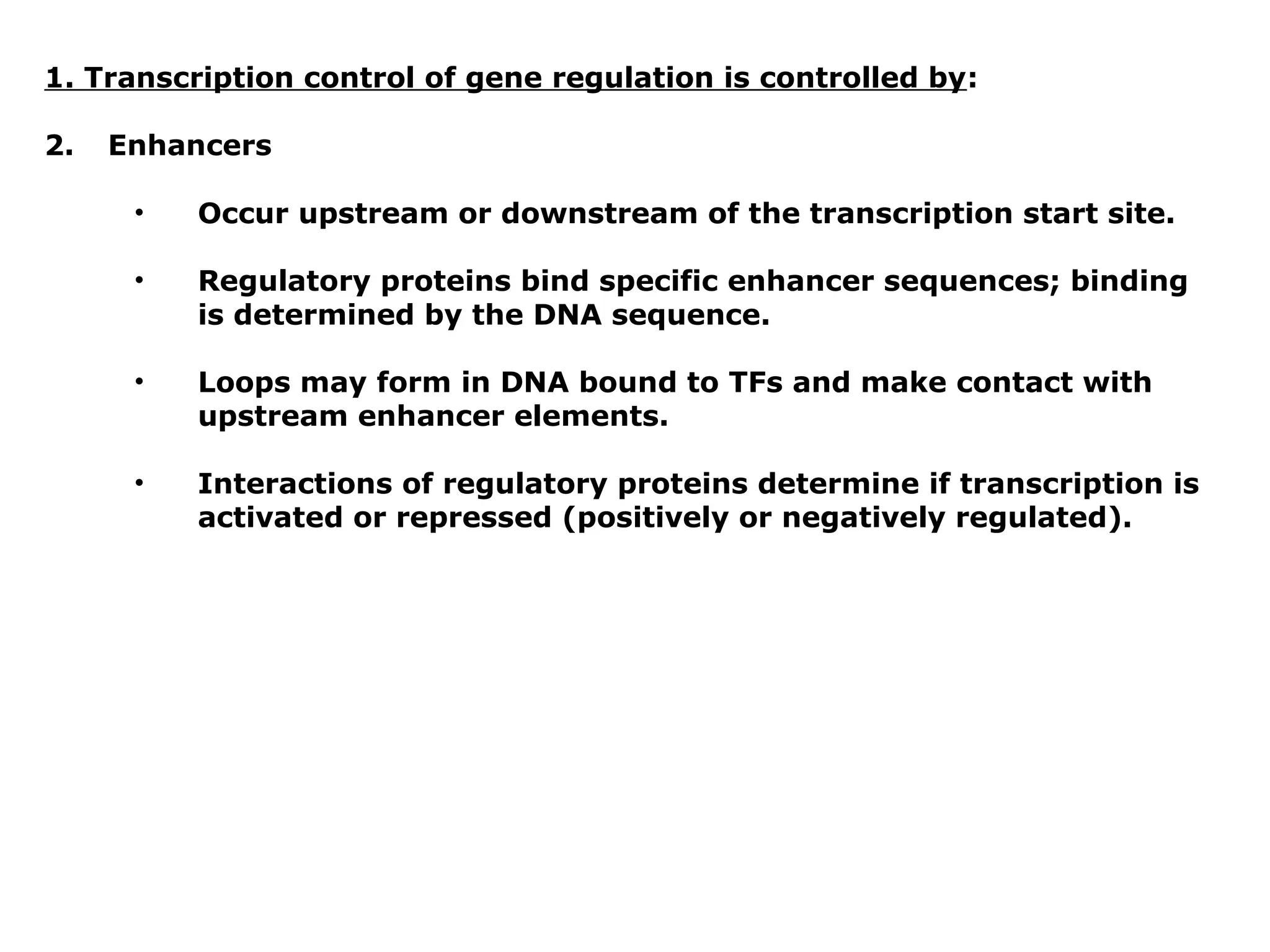 Regulation of gene regulation in Eukaryotes | PPT