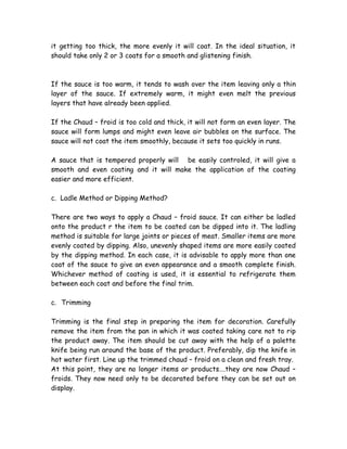Chapter 18 chaud froid | DOC