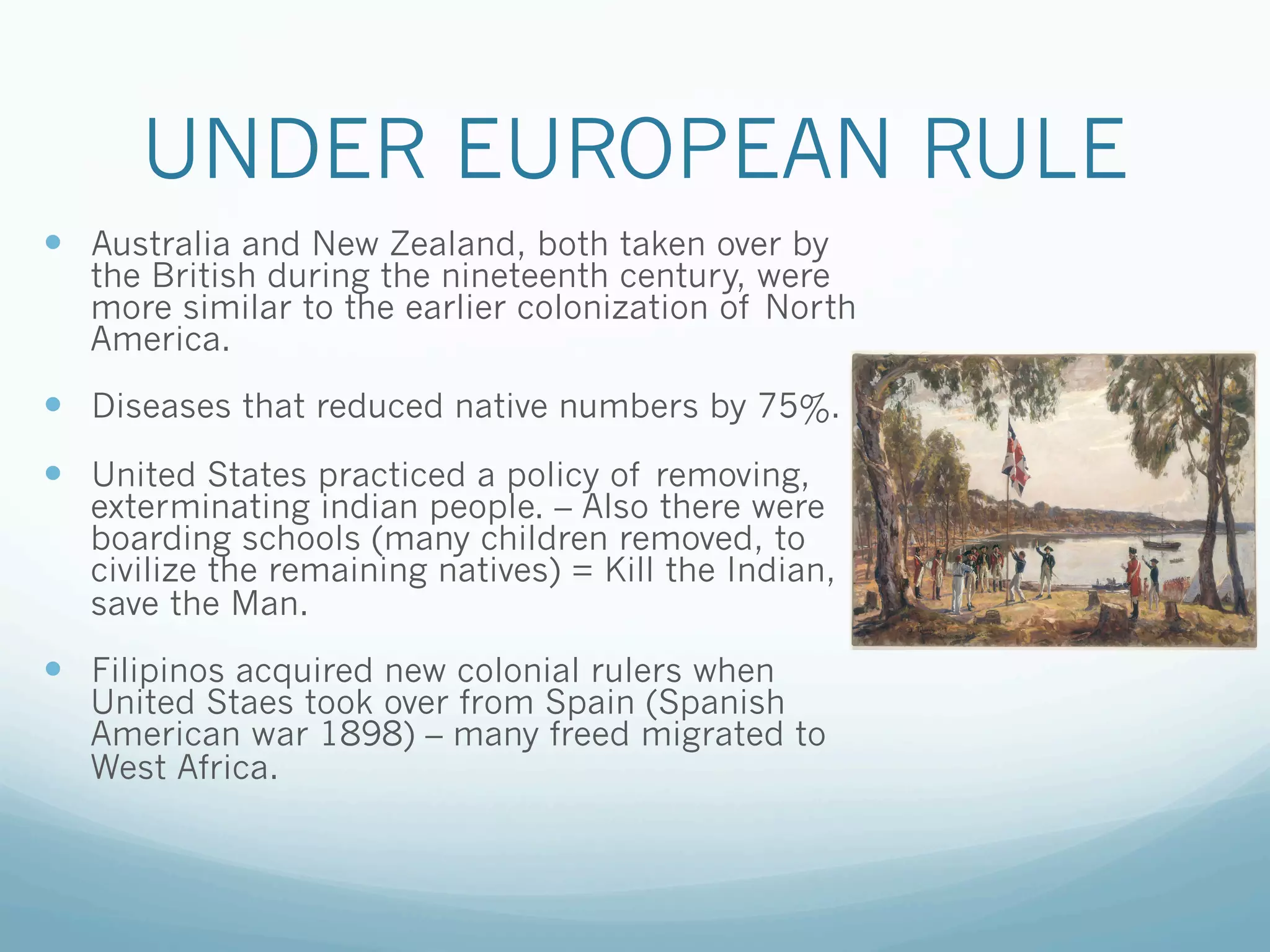 AP WORLD HISTORY - Chapter 18 colonial encounters in asia and africa ...